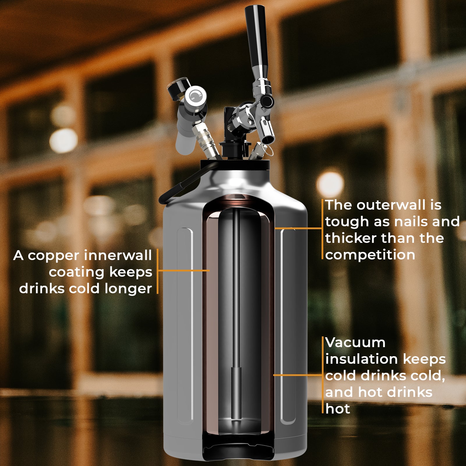 Insulated Mini Keg - TrailKeg